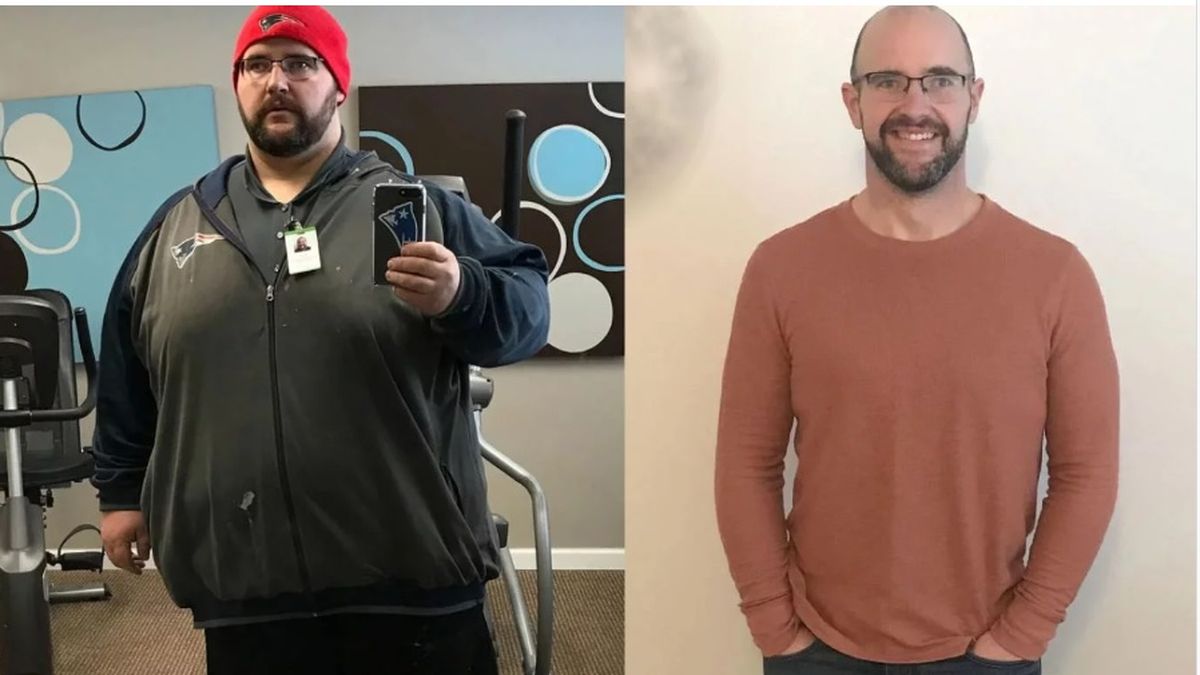 Perdió 130 kilos en un año para poder criar a sus hijas