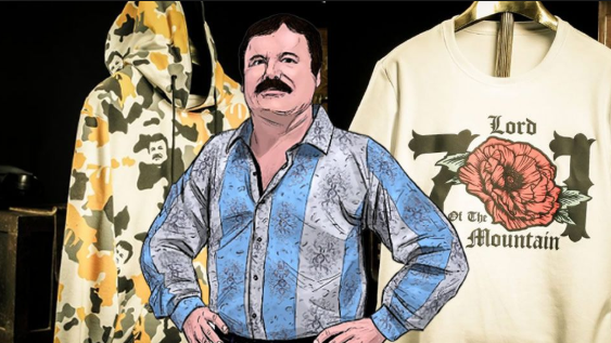 Ya está a la venta la colección de ropa inspirada en “El Chapo” Guzmán