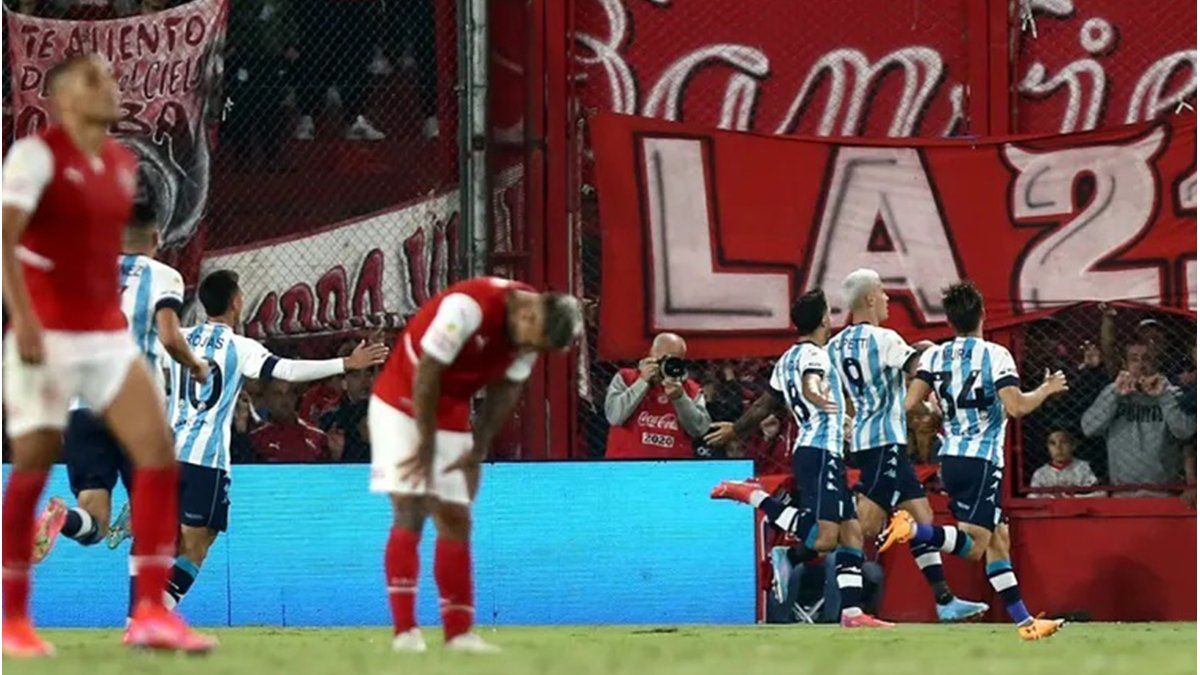 Racing le ganó a Independiente y se quedó con el clásico de Avellaneda