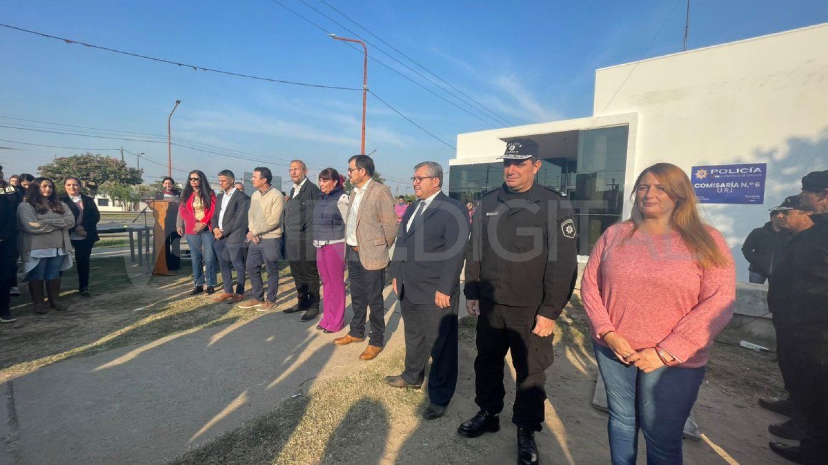 Inauguraron la nueva sede de la Comisaría Sexta en el ingreso oeste a ...