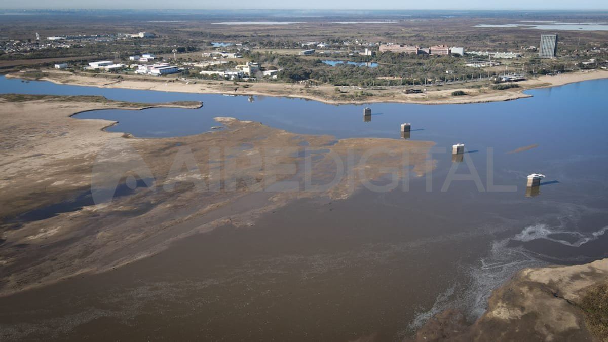 El río Paraná crece en Entre Ríos