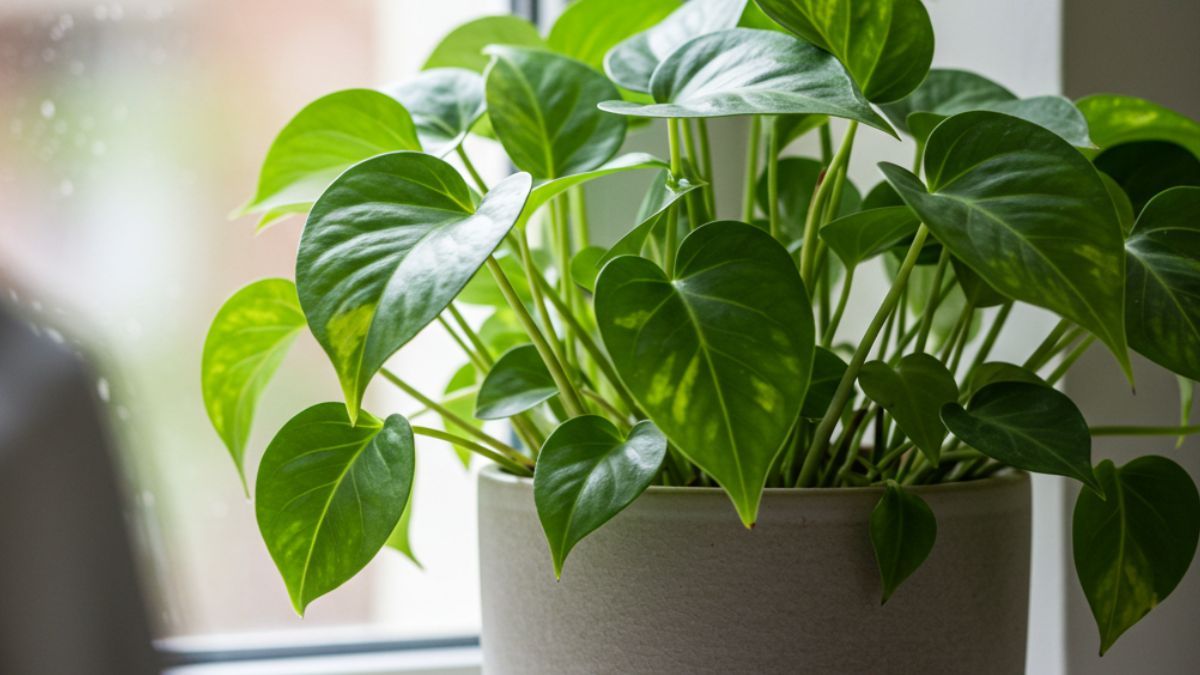 Este es el significado de regalar una planta de potus