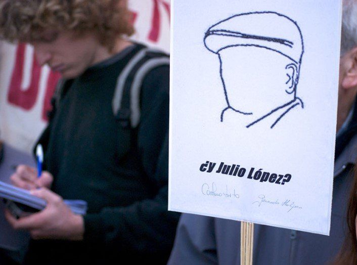 Se cumplen trece años de la desaparición de Julio López