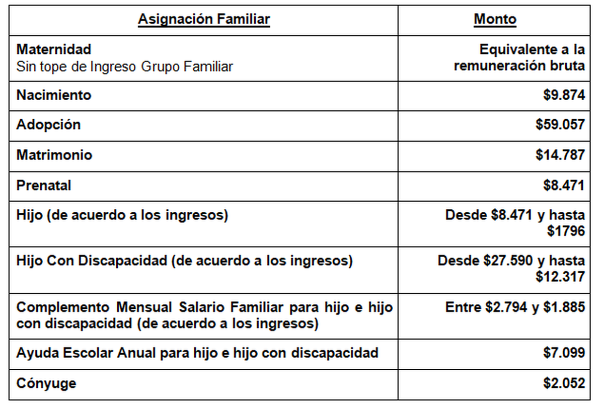 Asignación Universal vs. Asignación Familiar: cuáles son las diferencias