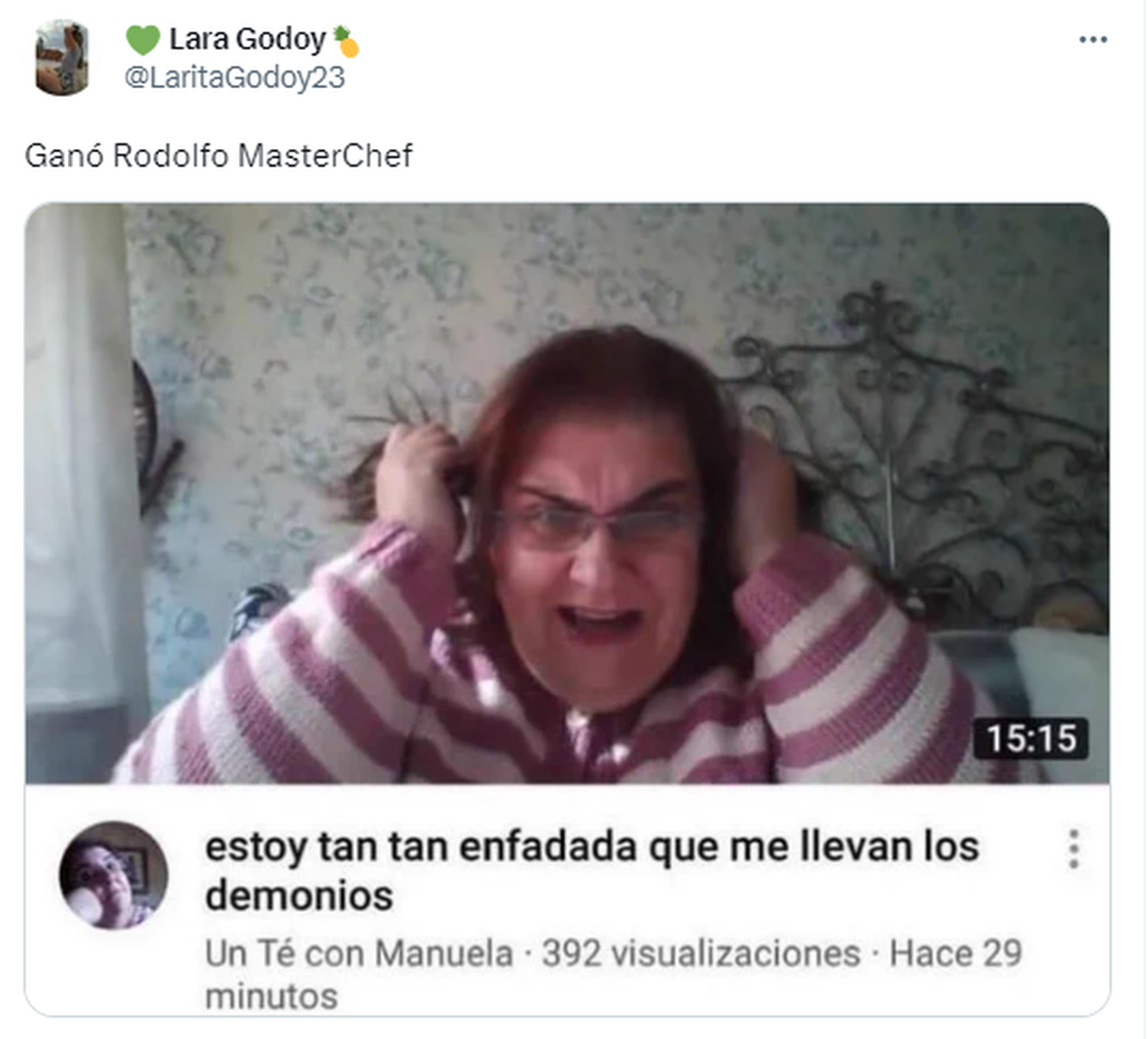 Los mejores memes tras la consagración de Rodolfo en MasterChef