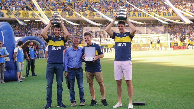 Boca homenajeó a los héroes de la Copa Davis
