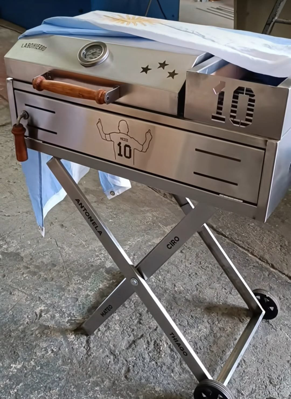 Lionel Messi: ¡De la cancha a la parrilla! Sorprende a fabricante con ...