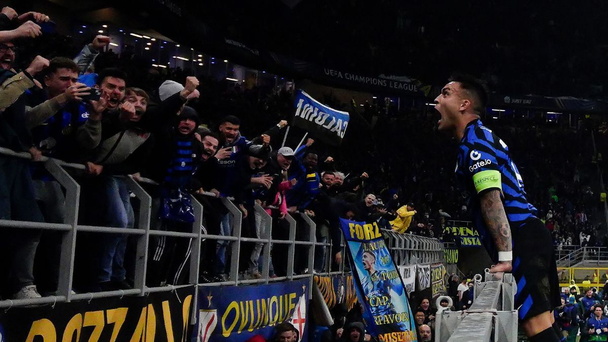 Lautaro Martínez fue el héroe del Inter en la Champions League y se ...