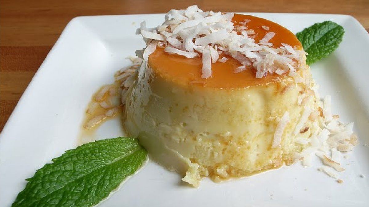 Cómo preparar un exquisito flan de coco en 5 pasos