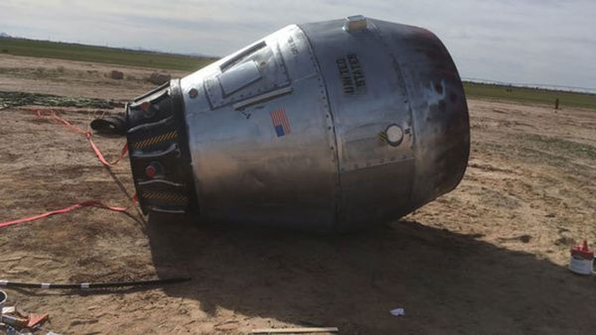 La verdad detrás de la “cápsula espacial caída del cielo” que causó ...