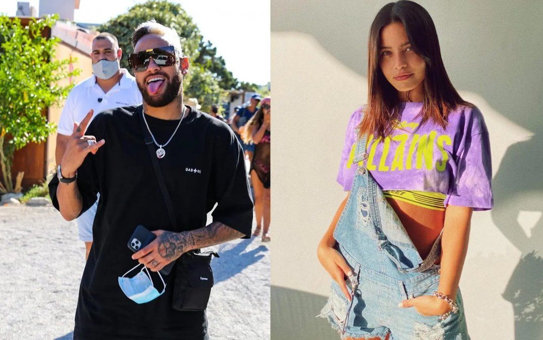 Neymar invitó a la ex Rombai Emilia Mernes a pasar año nuevo en Rio de ...