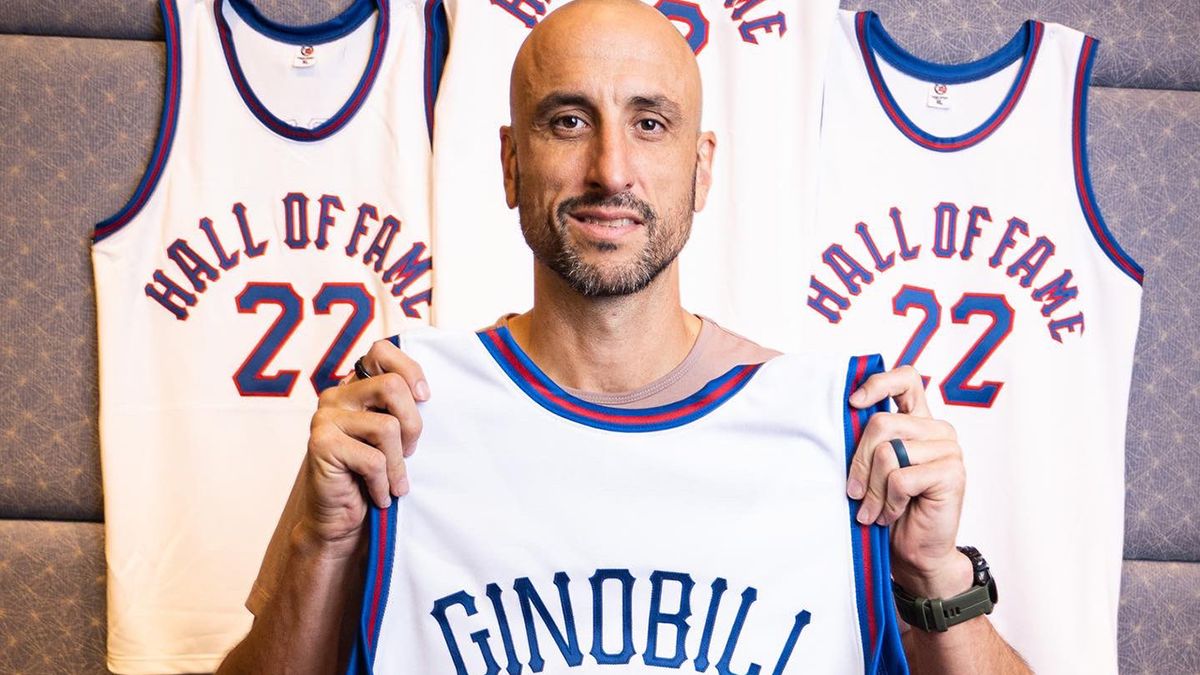 Manu Ginóbili será incluido en el Salón de la Fama de la NBA