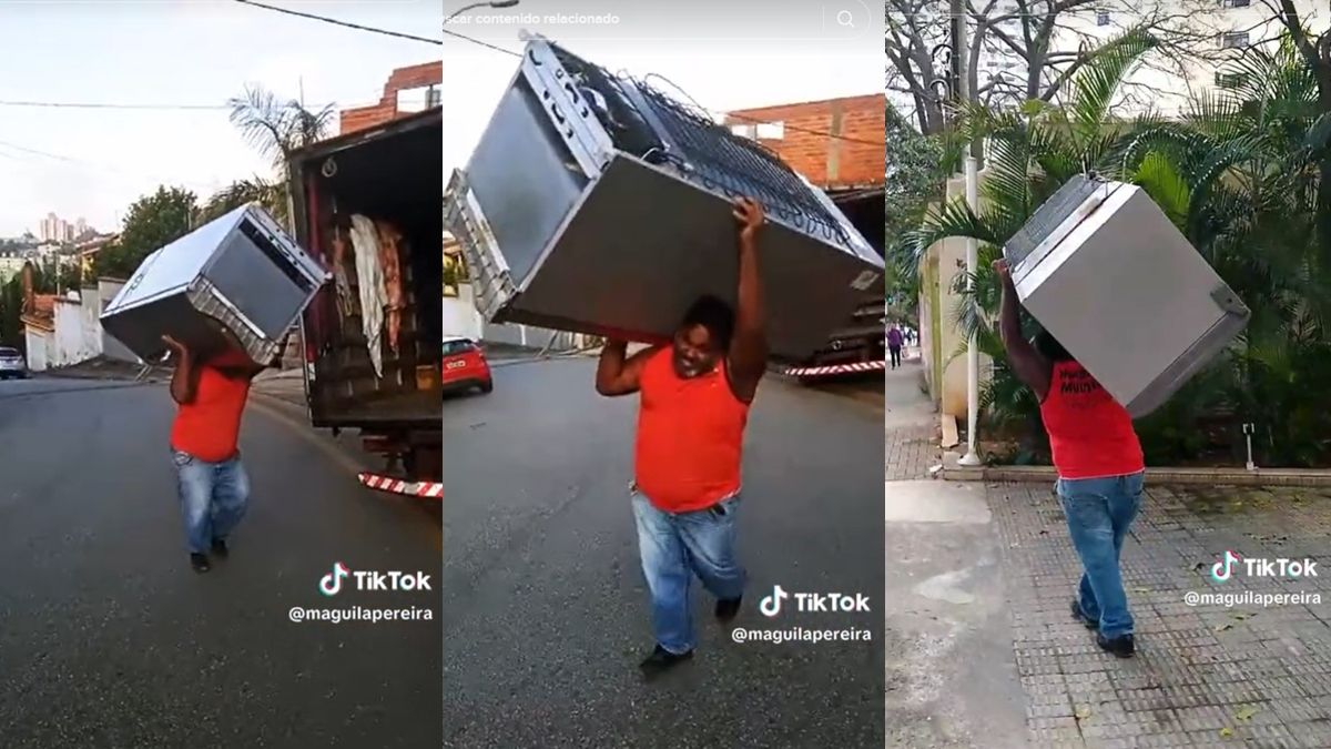 ¿Nace una estrella? El fletero que se hizo viral en TikTok por bailar ...