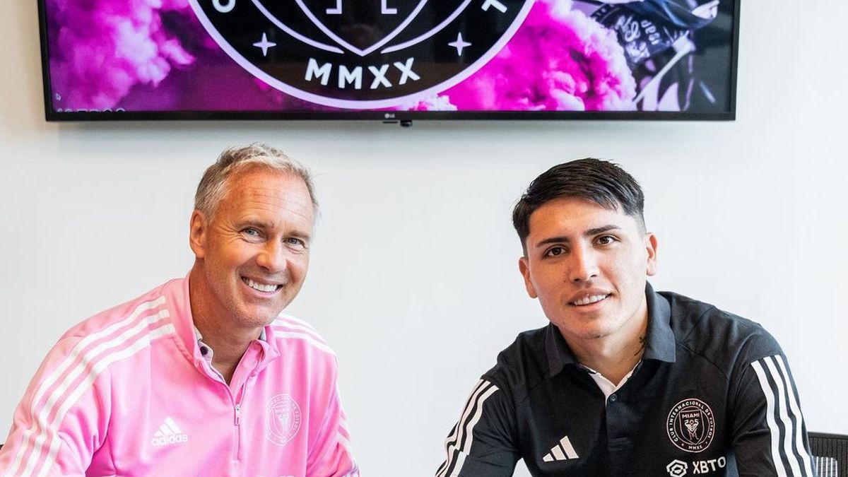 David Beckham le dio la bienvenida a Facundo Farías en el Inter Miami: las fotos