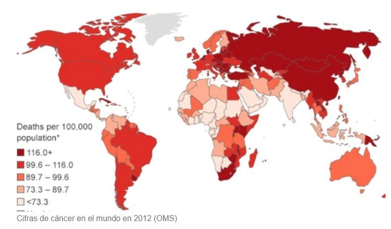 Cómo es el mapa de investigación del cáncer en Argentina