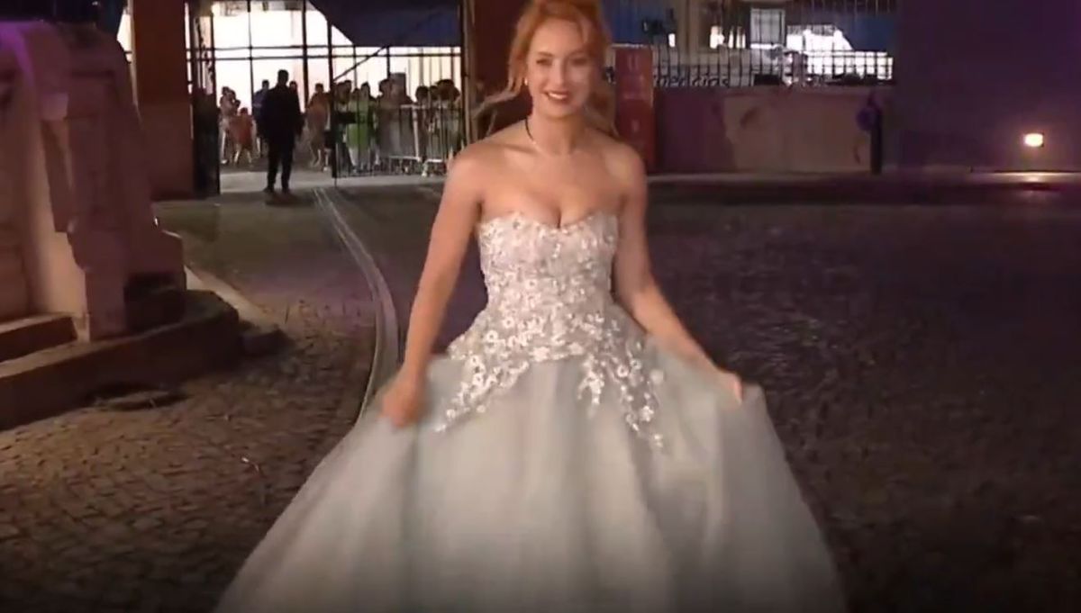 Flor Vigna se vistió como Cenicienta para los Martín Fierro de la Moda ...