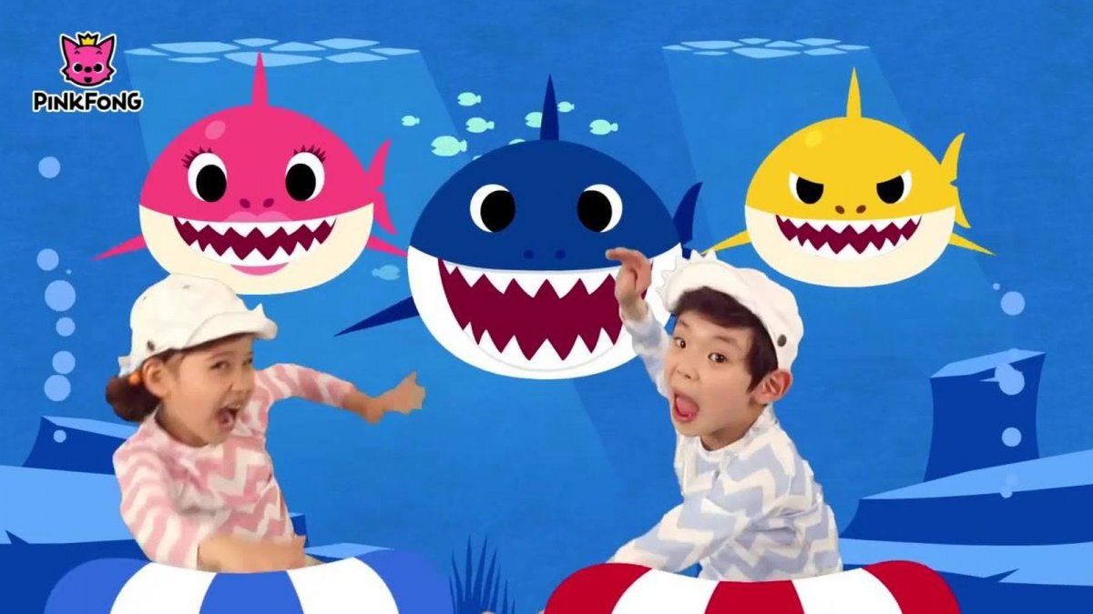 La canción Baby Shark Dance se convirtió en el primer video de YouTube en superar las 10 mil ...