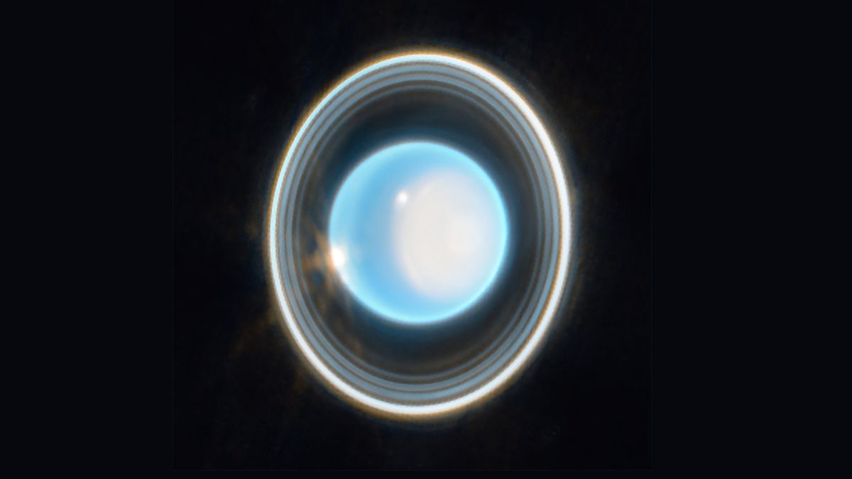 La NASA reveló una imagen nunca antes vista de Urano y sus anillos ...