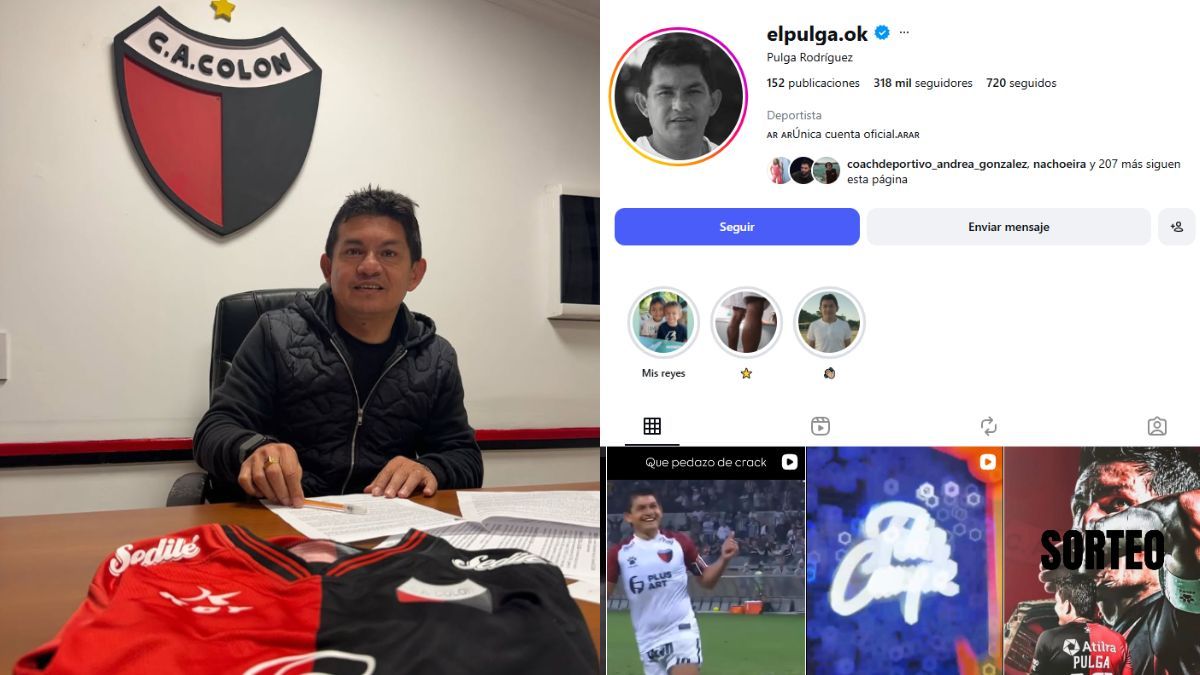 El posteo del Pulga Rodríguez tras irse de Colón que hizo ruido en las ...
