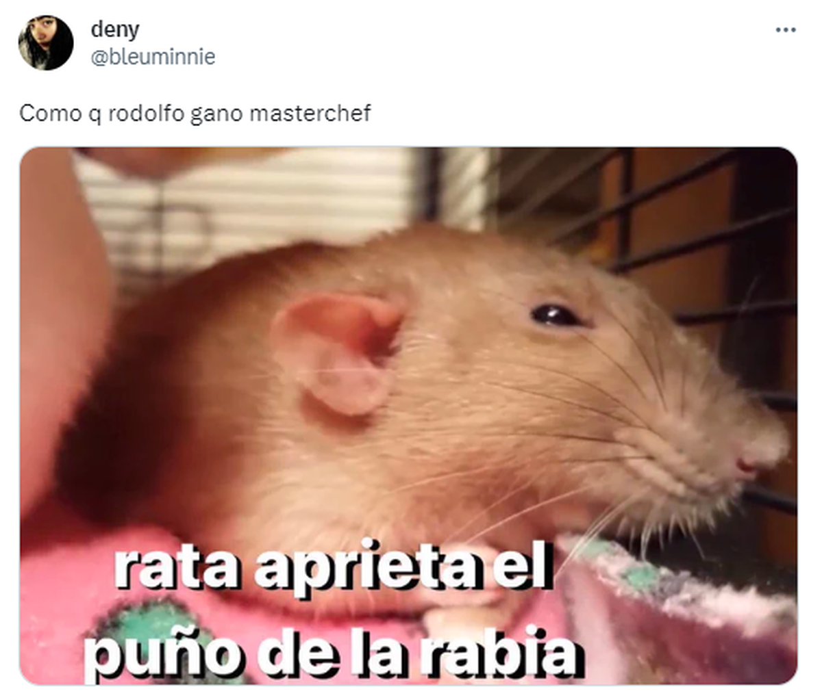 Los mejores memes tras la consagración de Rodolfo en MasterChef