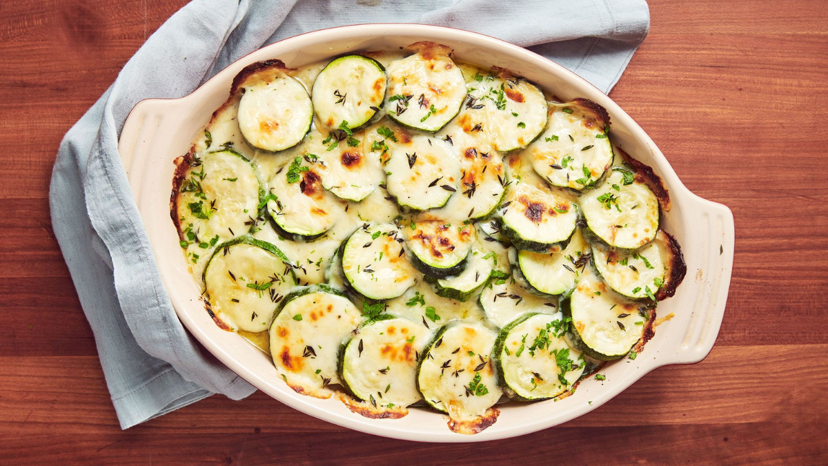 Gratín de zucchini: la receta sencilla con pocos ingredientes