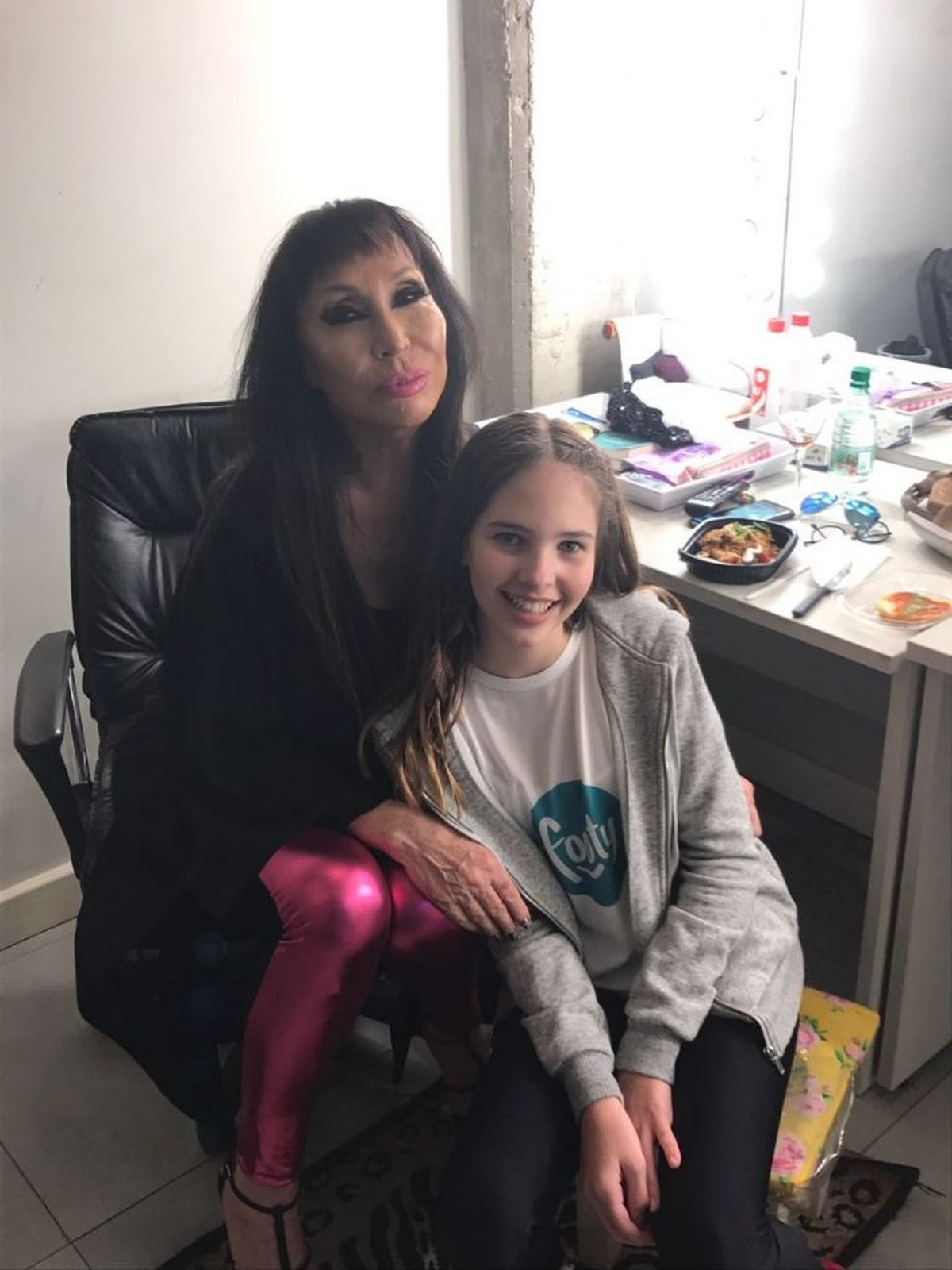 Así está hoy Helena, la nieta de 13 años de Moria Casán