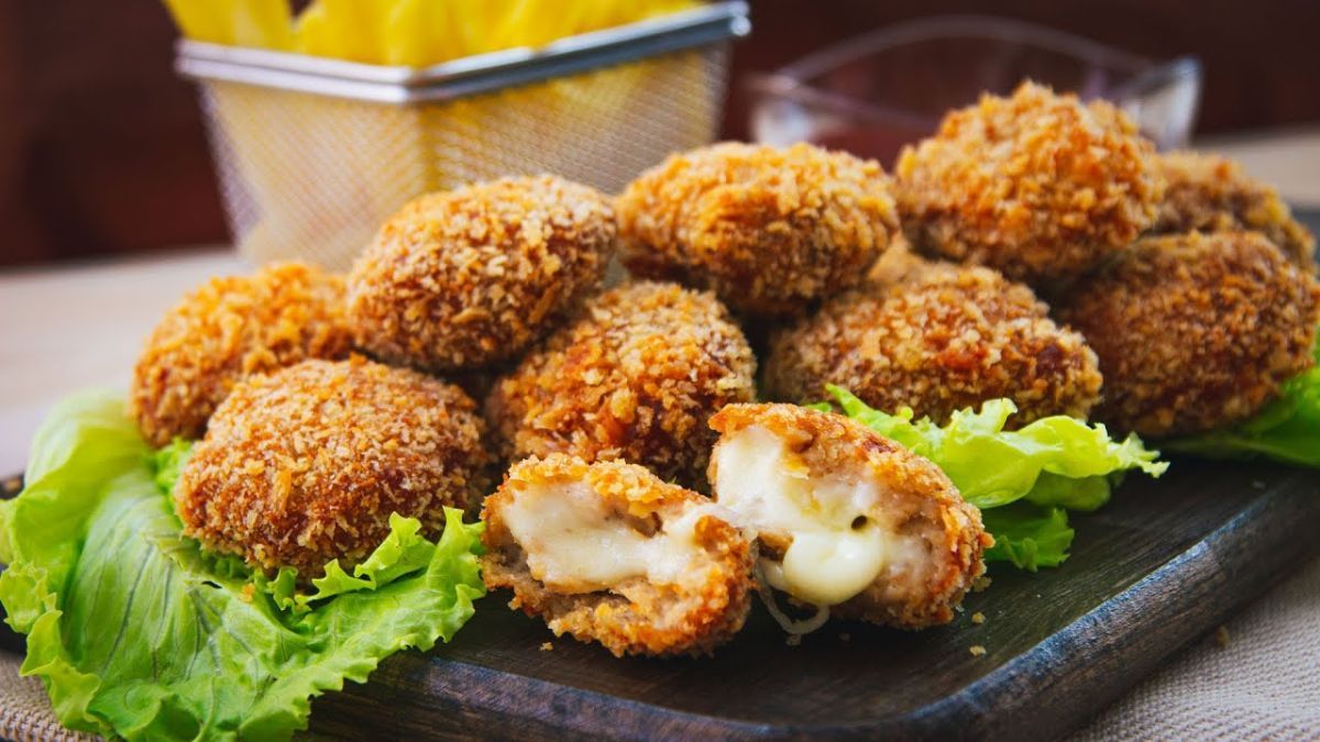 Nuggets de pollo rellenos caseros y al horno: saludables, fáciles de ...