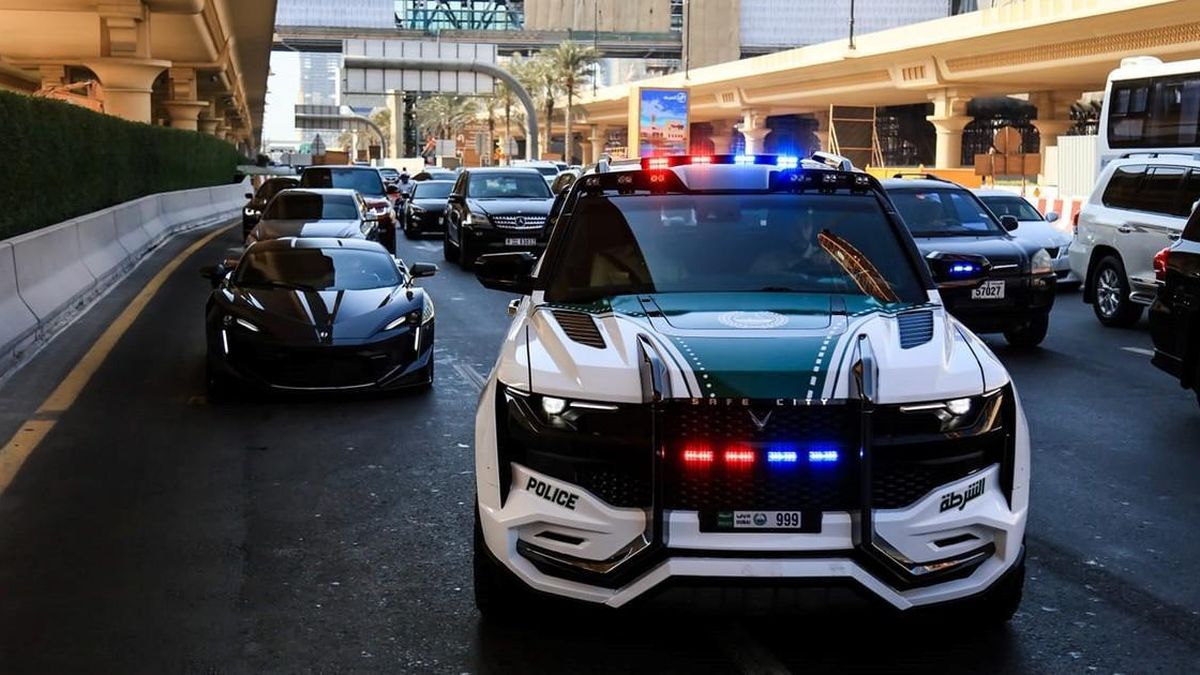 Giath: cómo es la nueva bestia de la Policía de Dubai