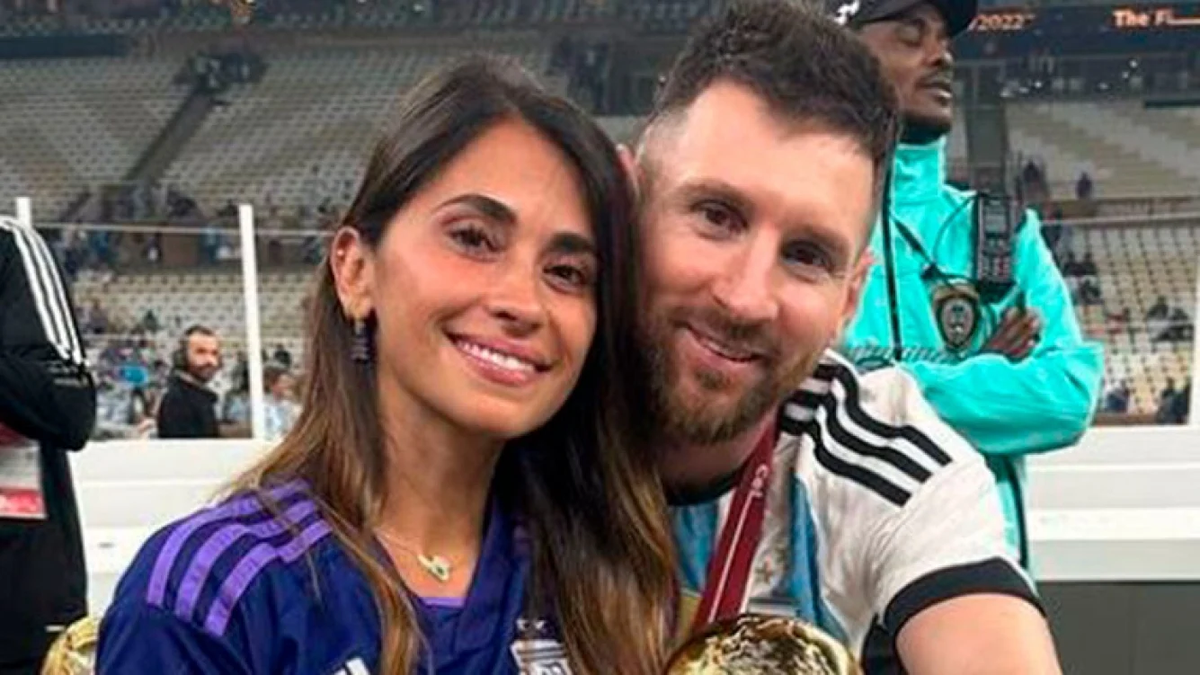 Antonela Roccuzzo y la familia de Messi llegaron a Rosario