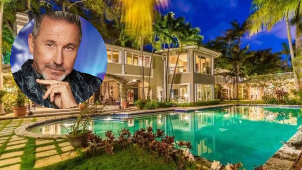 Así es la increíble casa de Ricardo Montaner en Miami con decoración tropical