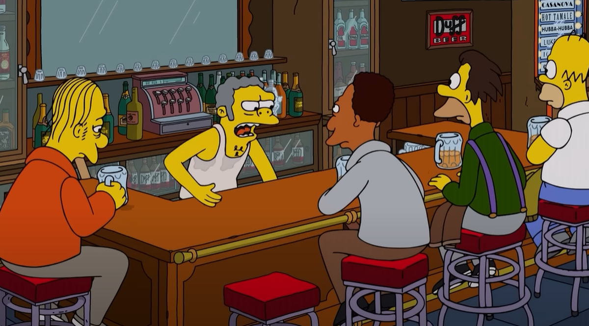 Los Simpsons le dice adiós a Larry, uno de los personajes icónicos de ...
