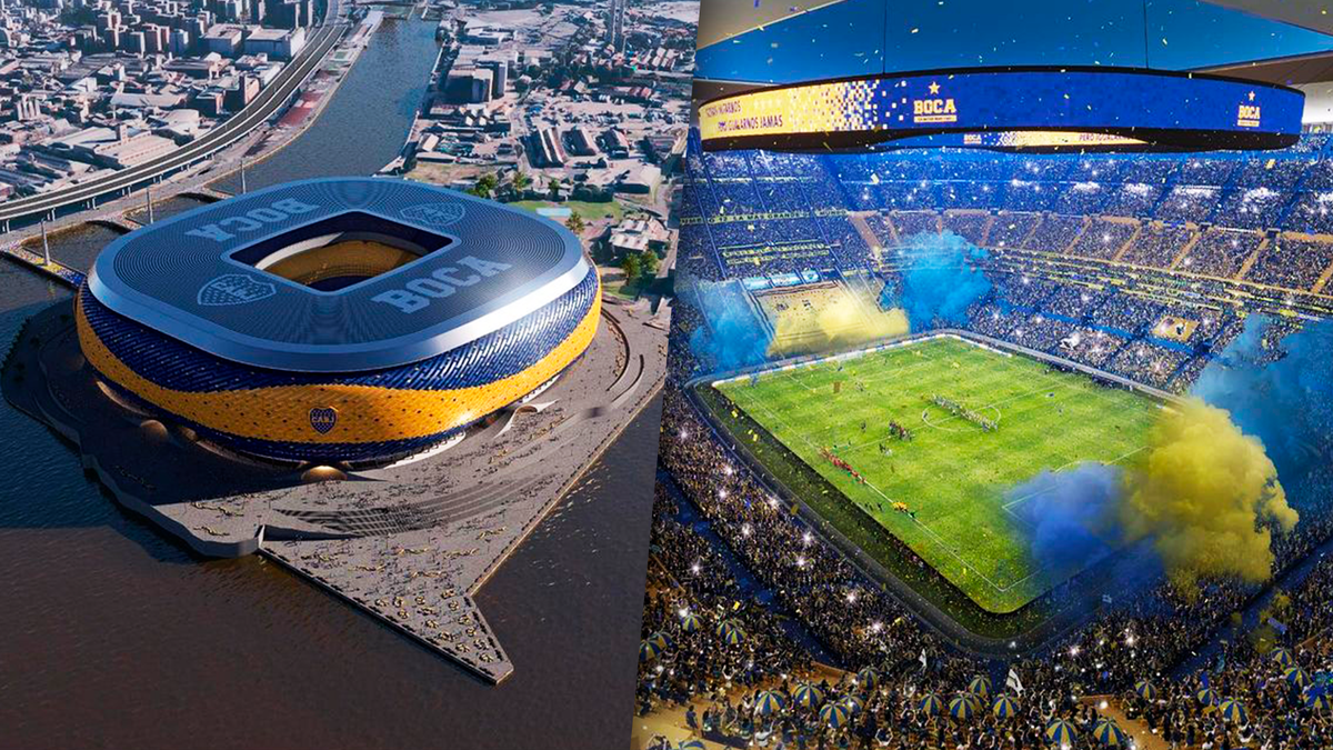 ¡Para más de 100.000 espectadores!: la nueva Bombonera para los hinchas ...