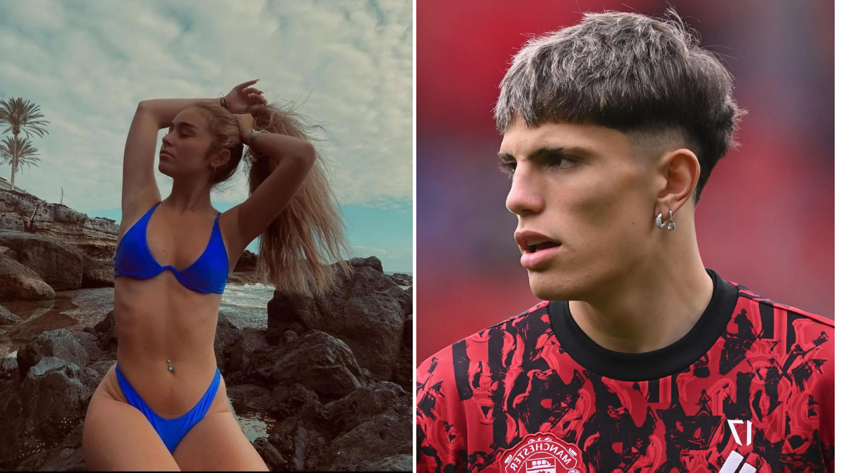 Quién es Valentina Centoira, la supuesta tercera en discordia entre Garnacho y Eva, su novia