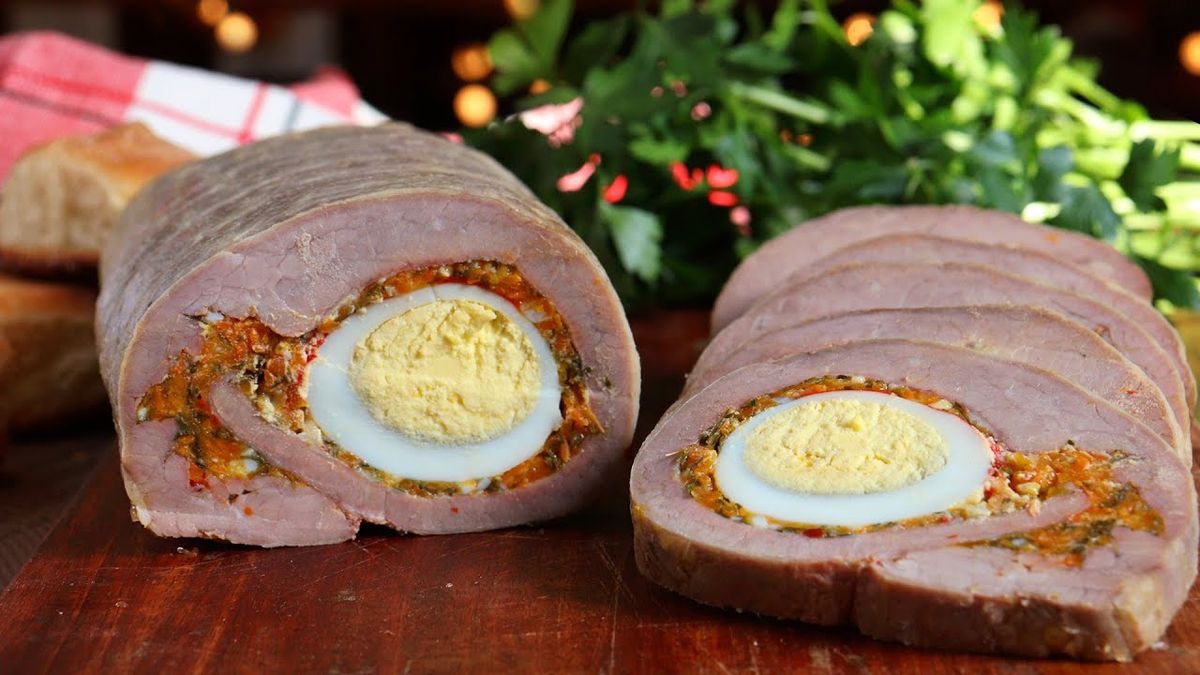 Cómo hacer matambre arrollado: la receta que puede ir al horno o a la ...