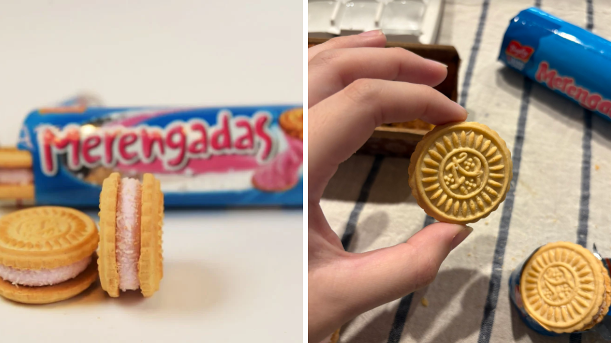Qué significa el símbolo que tienen las galletitas Merengadas: la ...