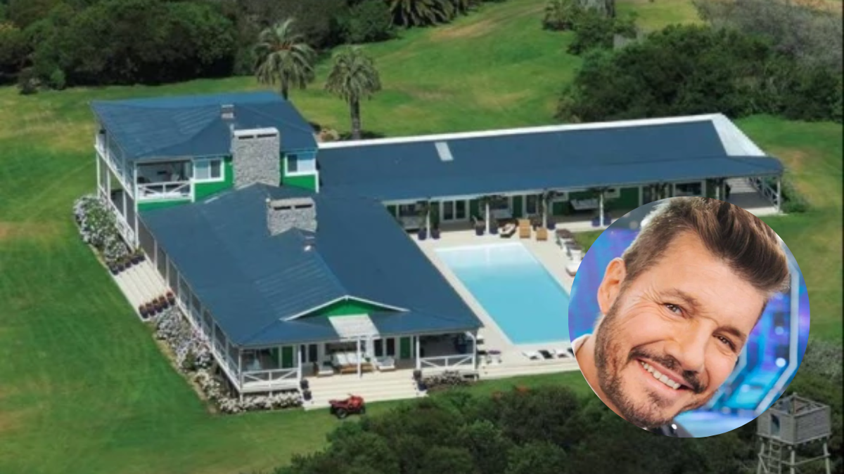 Así es la impresionante casa de Marcelo Tinelli en Punta del Este
