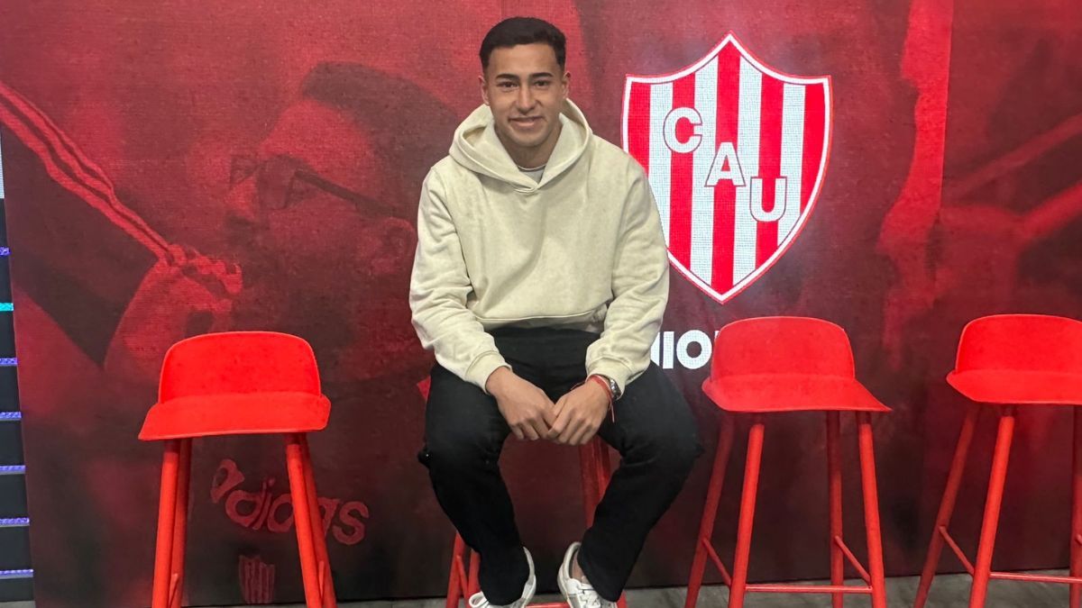 Enzo Rubio, jugador de la reserva de Unión: Cuando se dio de venir acá ...