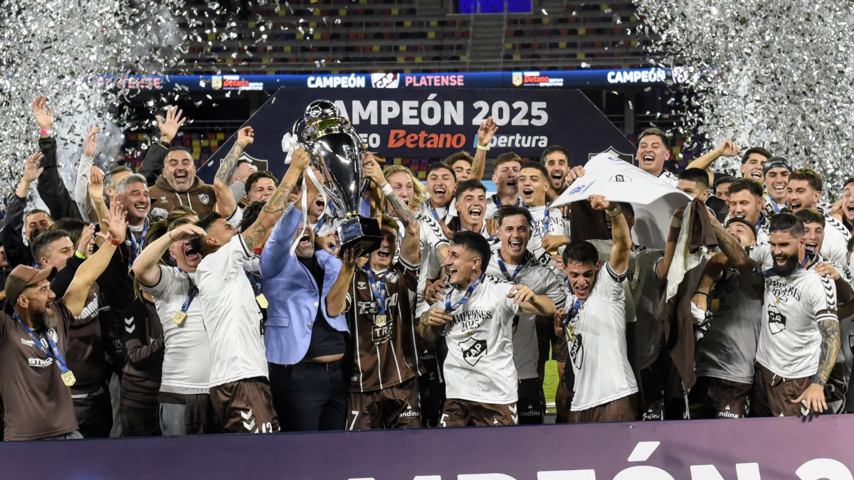 "Platense campeón, y que se acostumbren": la reflexión de Gonzalo ...