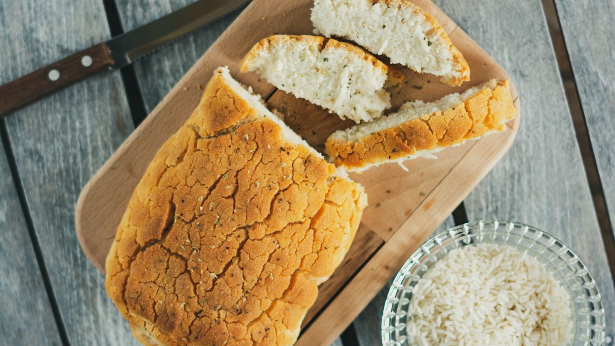 Receta de pan de arroz sin harina: esponjoso, fácil y perfecto para ...