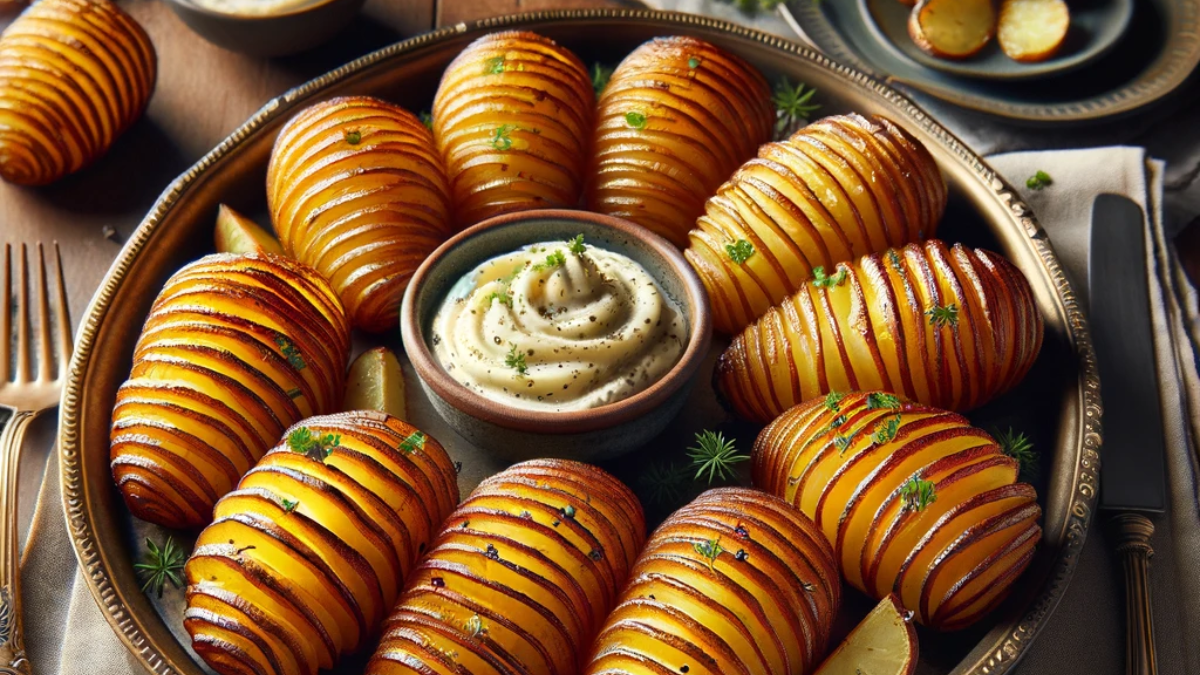 Papas Hasselback: la receta ideal para Año Nuevo
