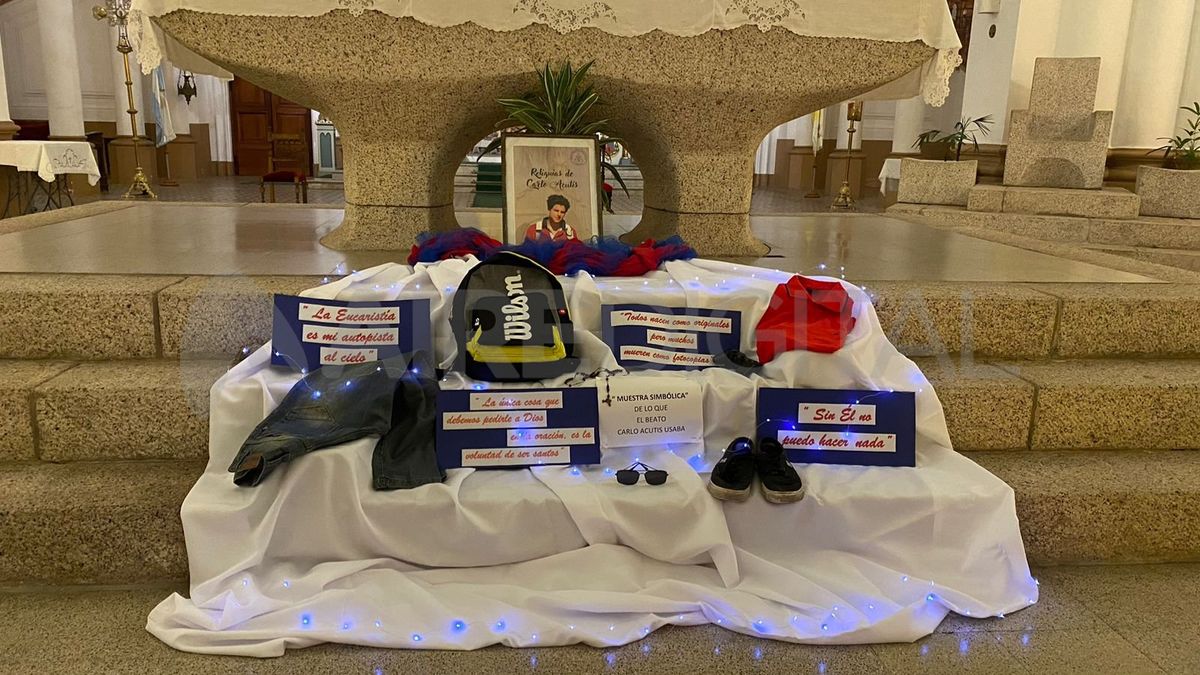 El Ciber Apóstol: está expuesta la reliquia del beato Carlo Acutis en ...