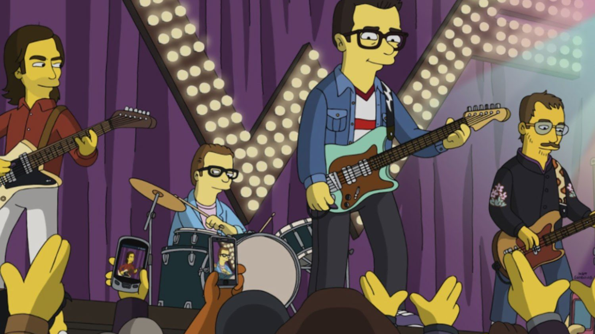 Weezer aparecerá en el próximo episodio de Los Simpson