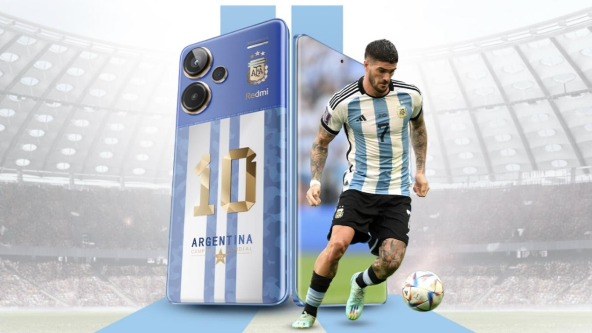Messi y la selección tienen su propio celular y ya está a la venta ...