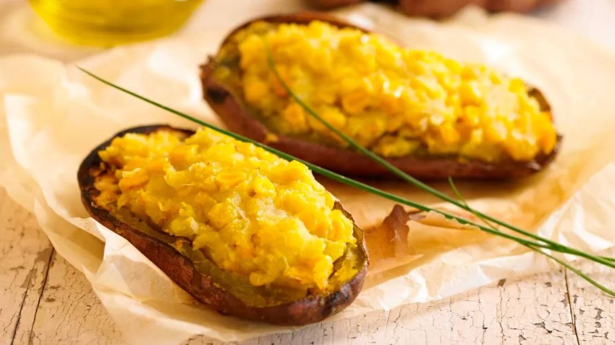 Cómo hacer batatas rellenas con la receta de Maru Botana