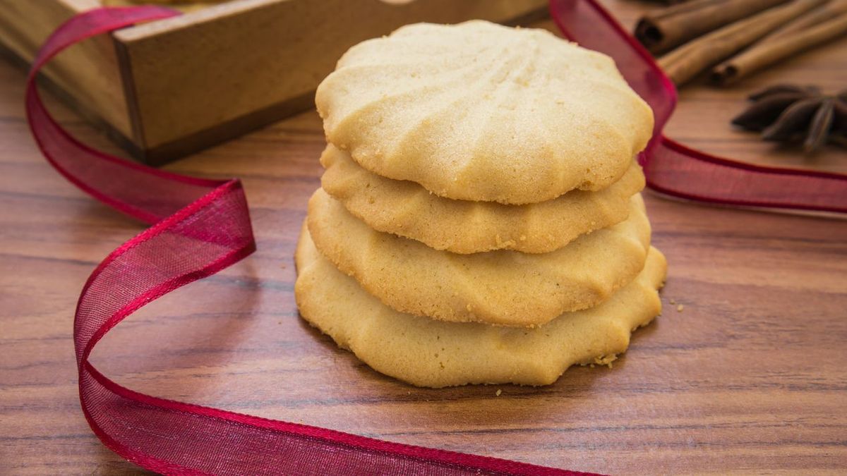 Cookies de manteca para la merienda