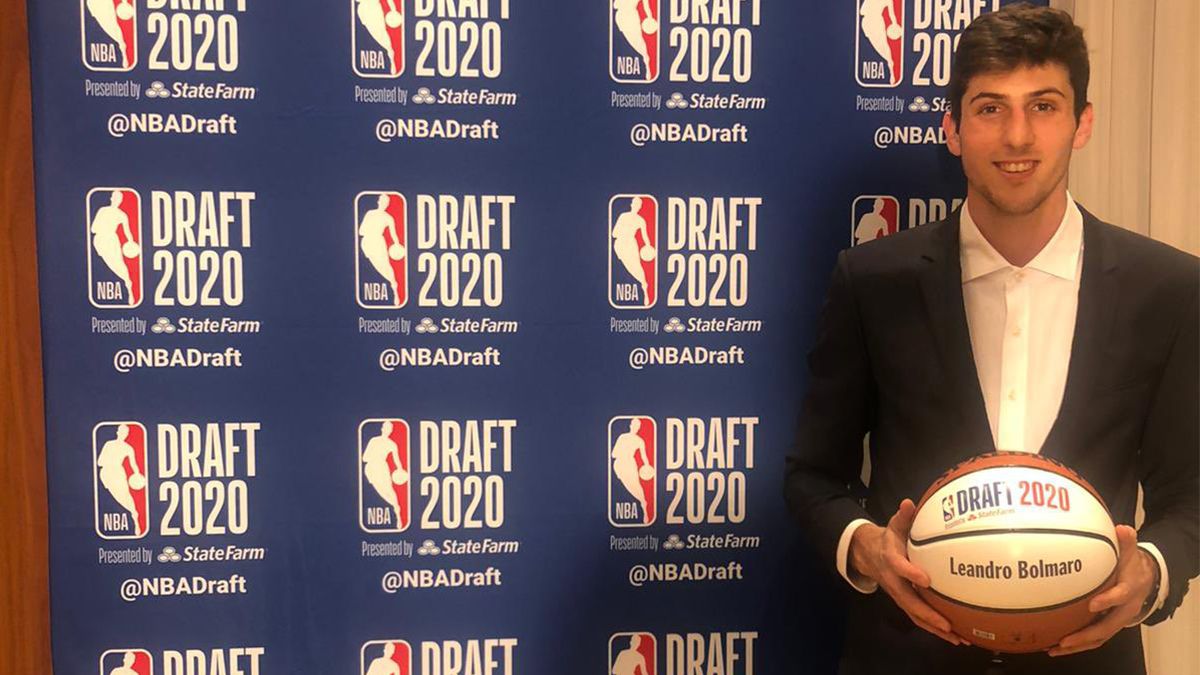 NBA: Leandro Bolmaro y su alegría por ser drafteado para la mejor liga ...