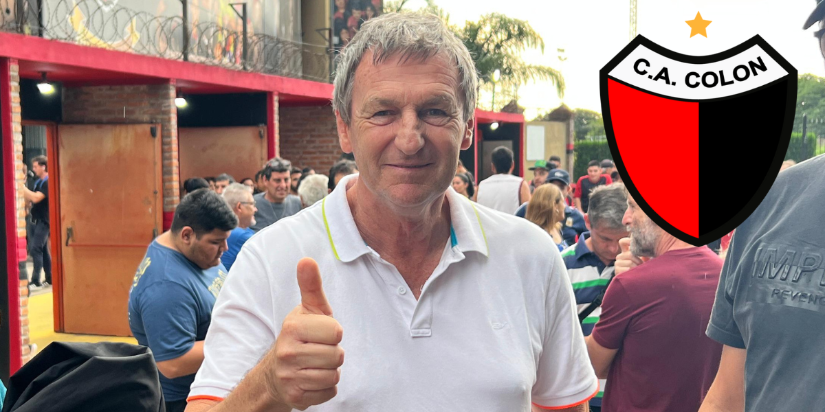 Victor Godano, presidente de Colón, convocó a una conferencia de prensa ...