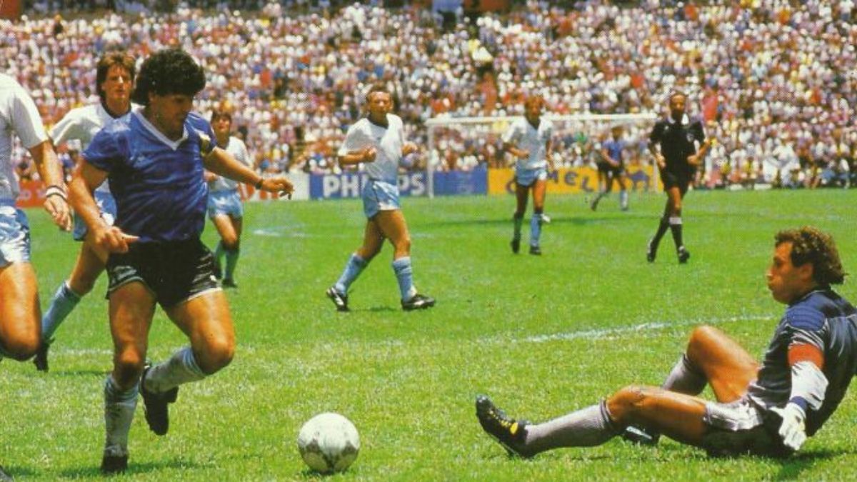 Se Cumplen 36 Años Del Recordado Gol De Diego Maradona A Los Ingleses