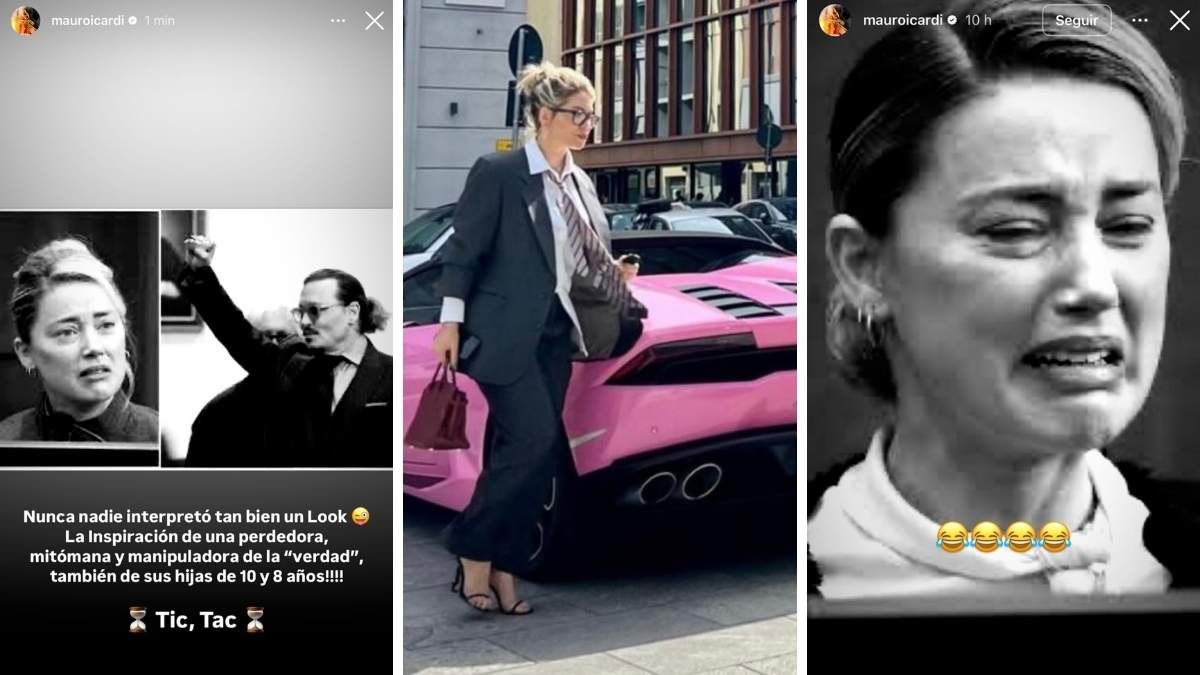 El efecto del Lamborghini rosa y el traje de Wanda Nara en Mauro Icardi