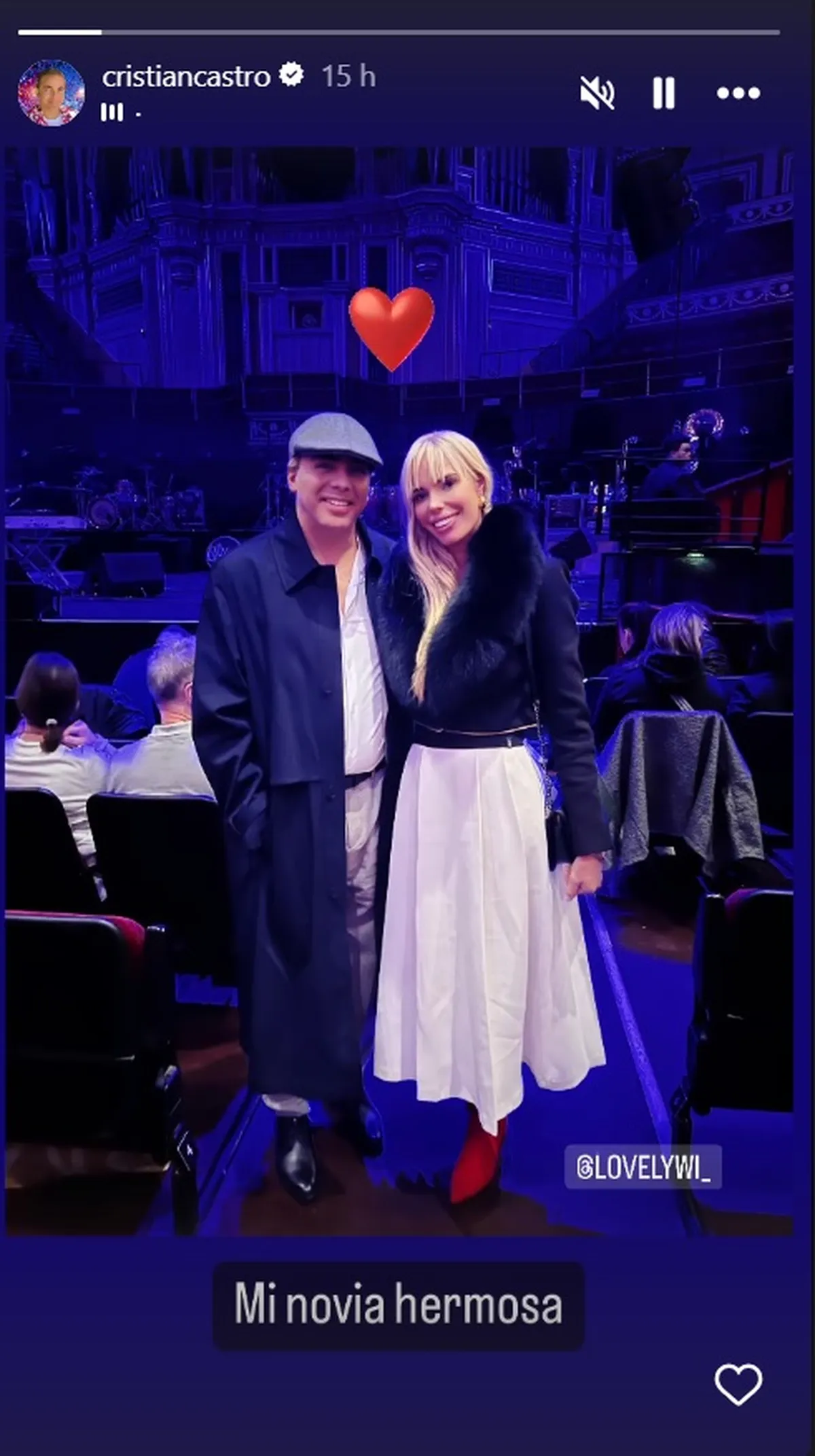 Cristian Castro ya superó a Mariela Sánchez: quién es la nueva novia del cantante